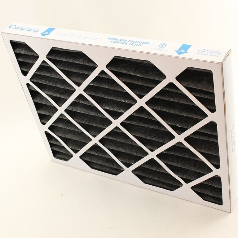 Pleated Activated Charcoal/Carbon Air Filters - 2" Thickness - Good ...